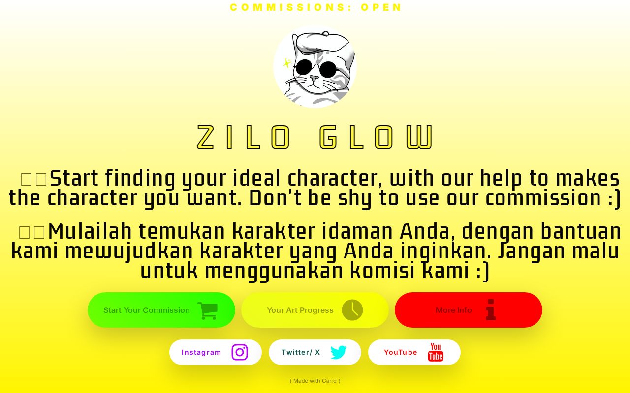 Zilo Glow Art Commision